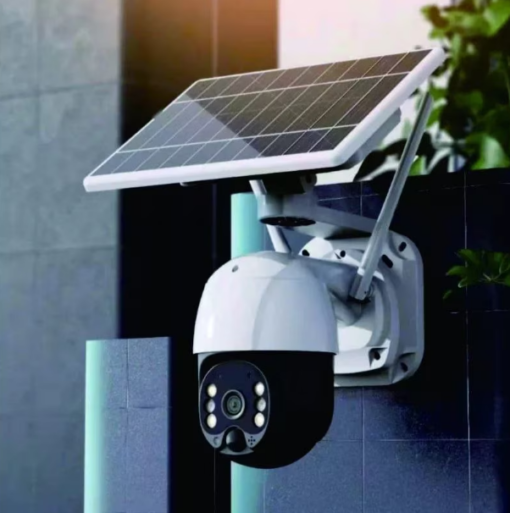 Sončne Nadzorna Kamera, Vgrajena Baterija, Prostem WIFI (Curve Camera ...